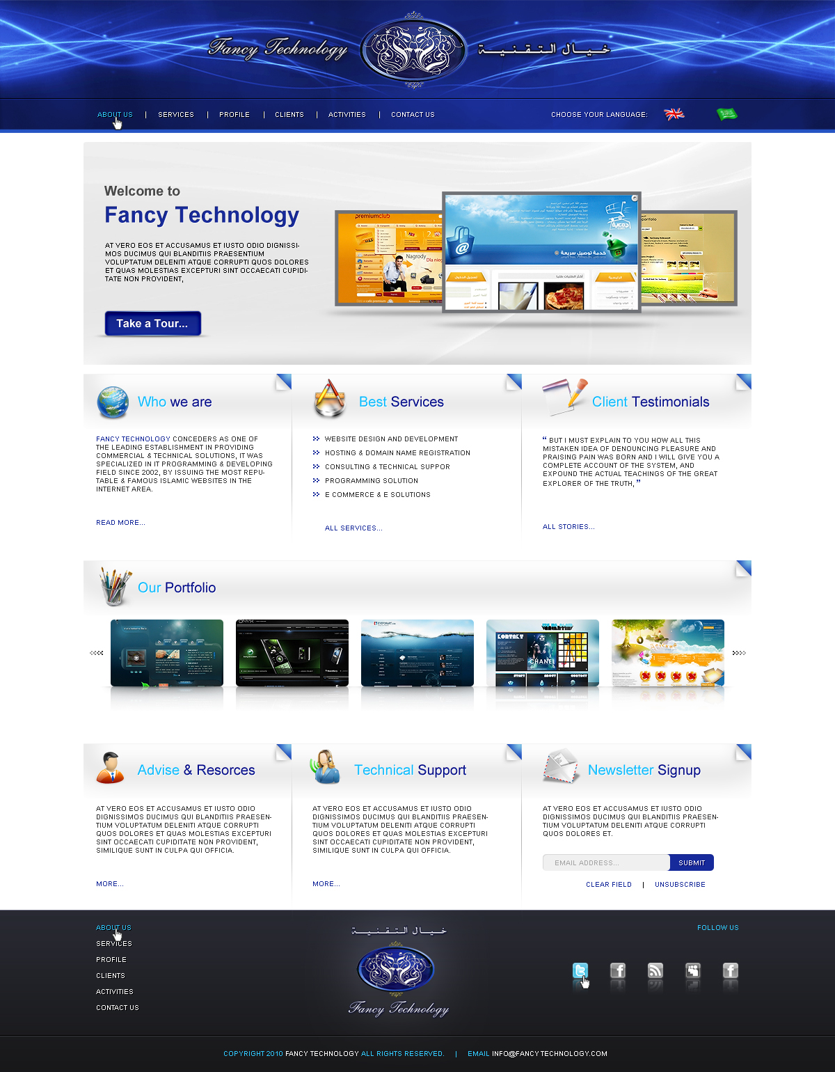 Joomla Websites Portfolio